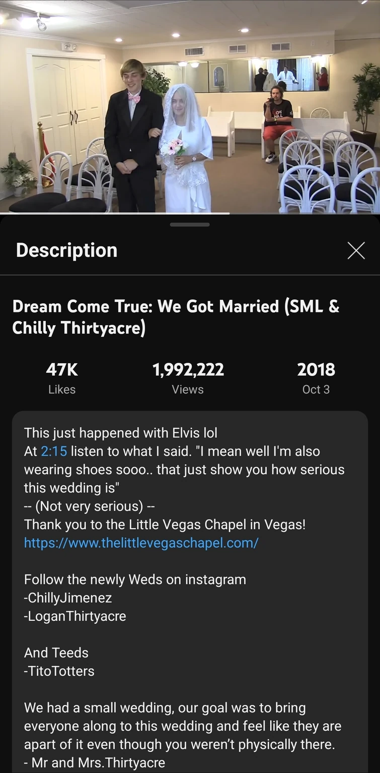 Logan and Chilly are not married... | Fandom