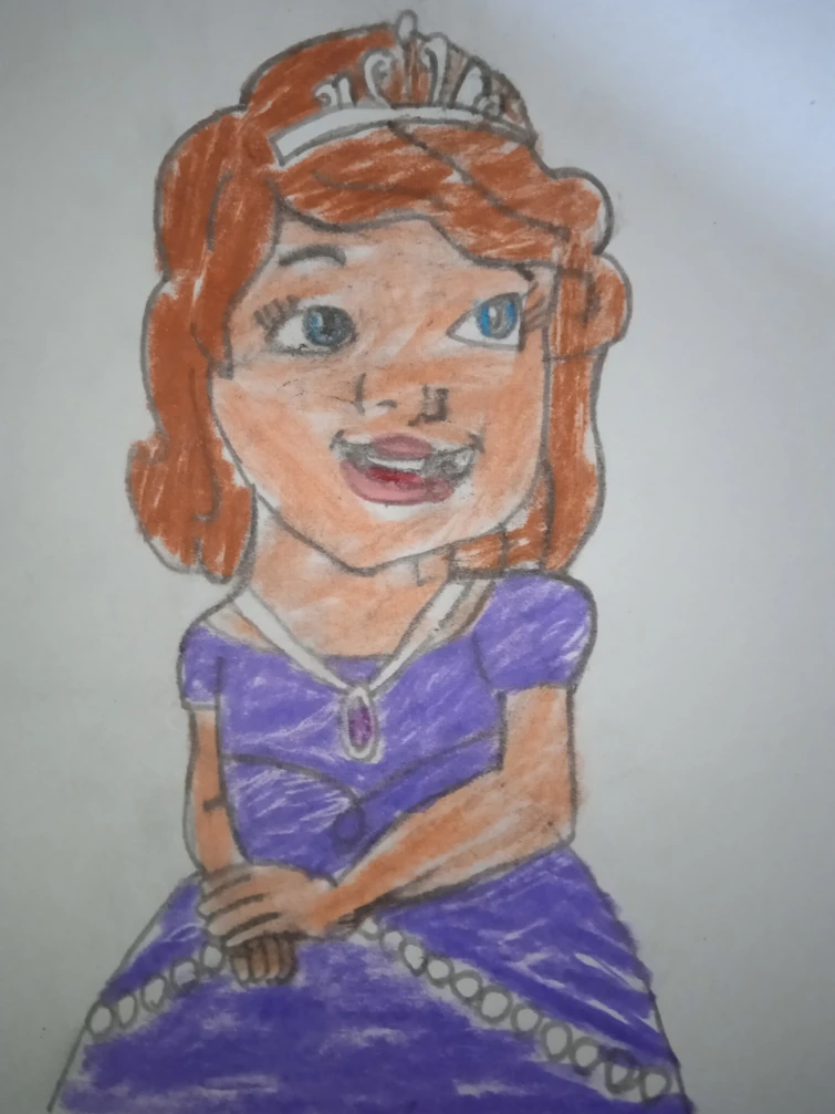 My drawing of Sofia the First | Fandom