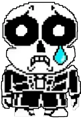 does it look like the nextbot crying sans looks like crying spongebob ...