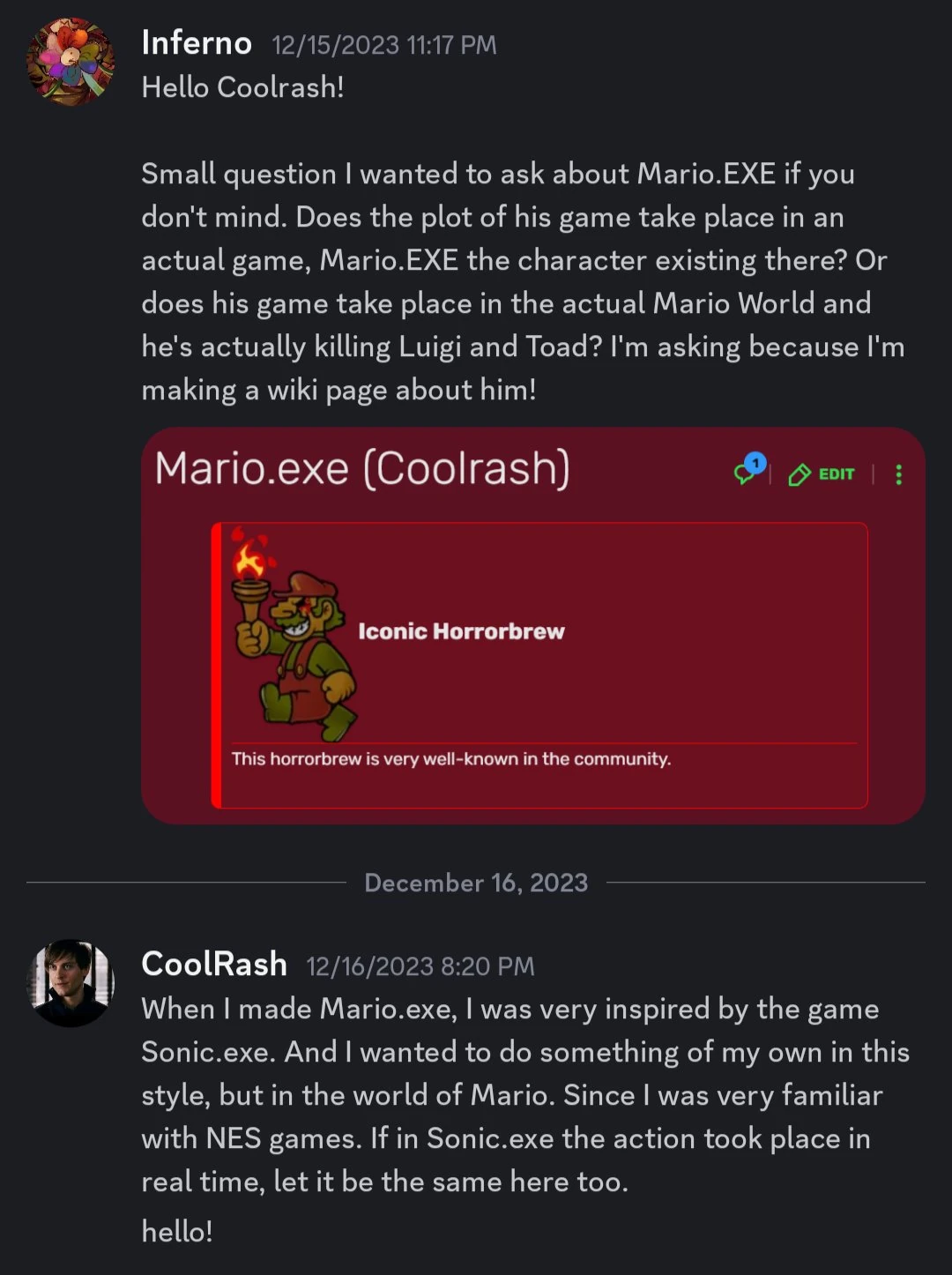 Which side are you on? Inferno or Albert? | Fandom