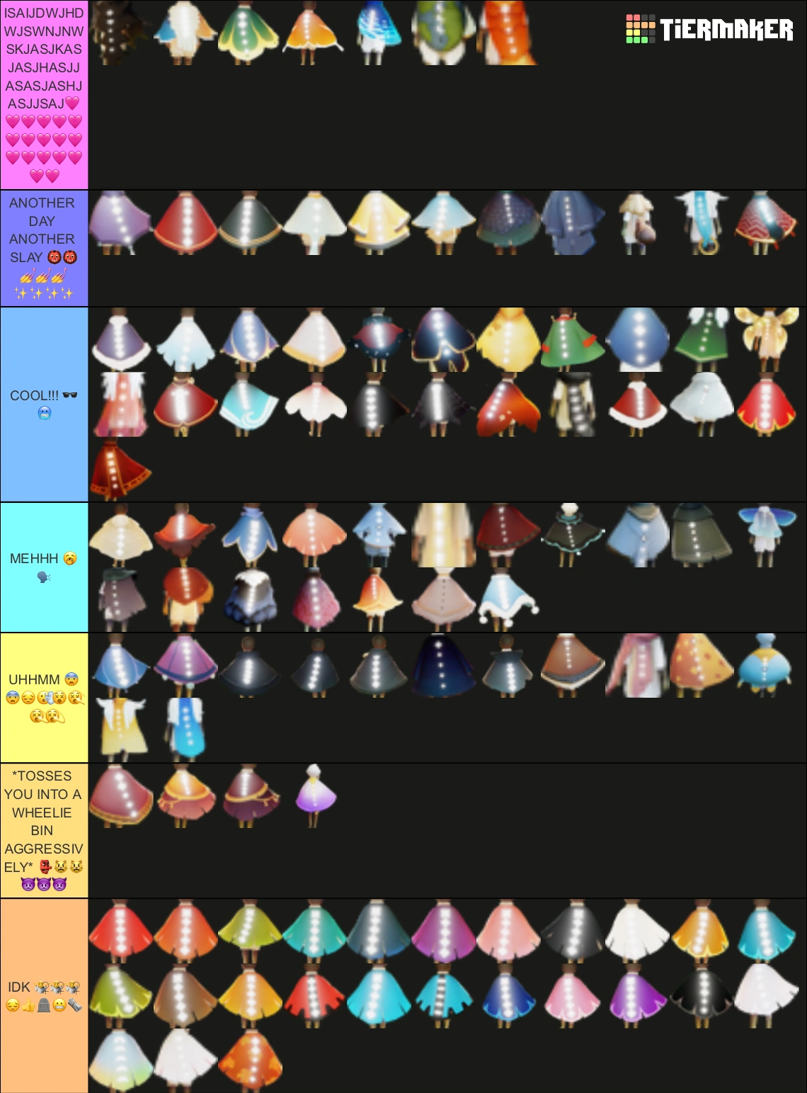 uhhh cape tier list | Fandom