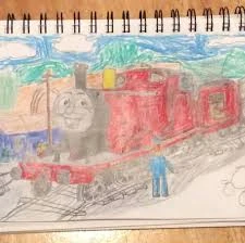 Just got done with my drawing of James yesterday, here is the pic. | Fandom