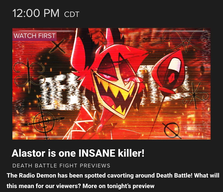 Black Hat preview card and slightly altered Alastor card | Fandom
