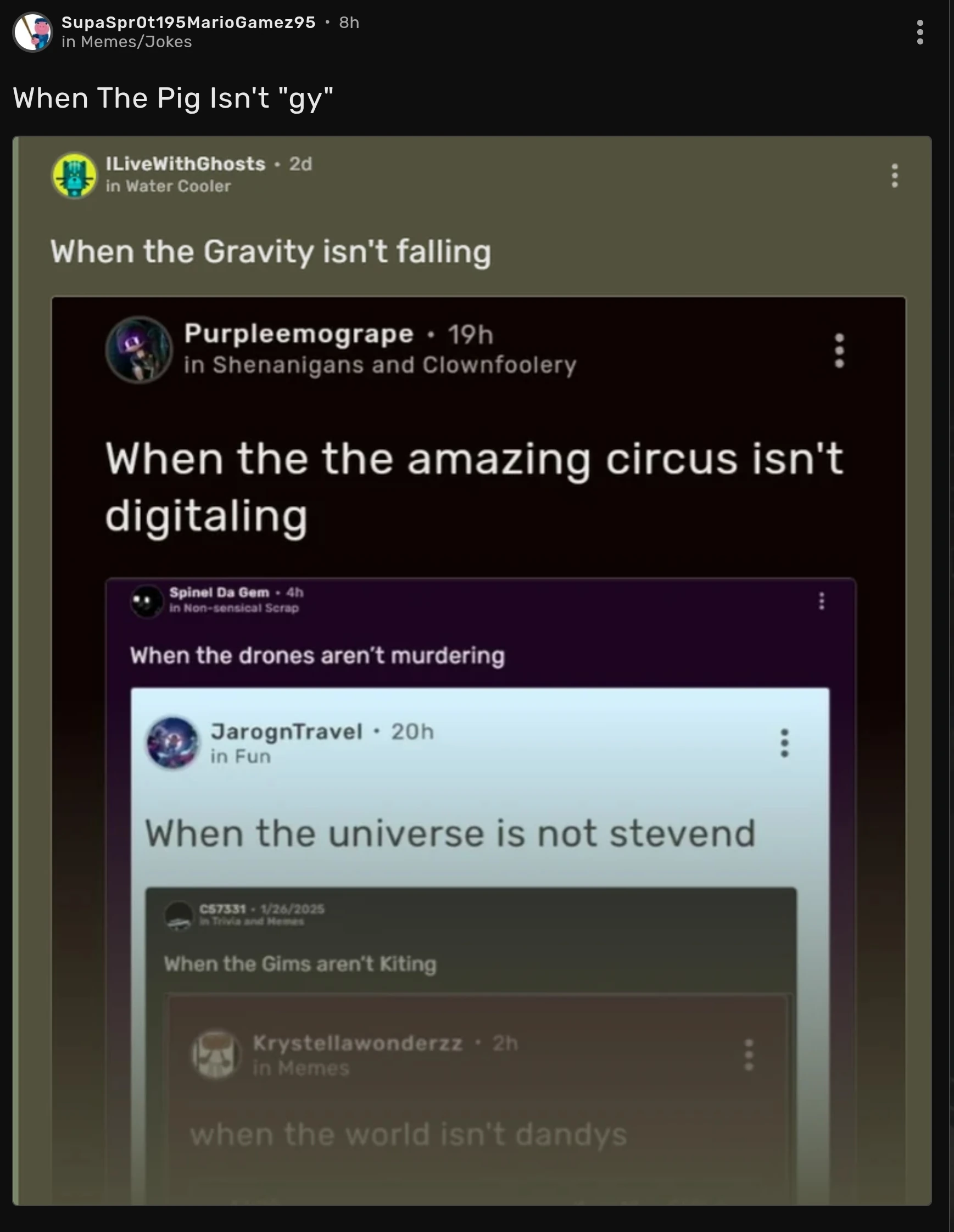 when the aliens aren't staging | Fandom