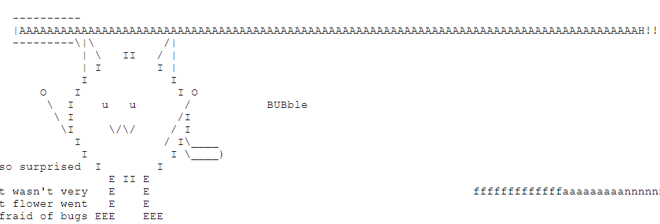 check out my stupid ascii edits | Fandom