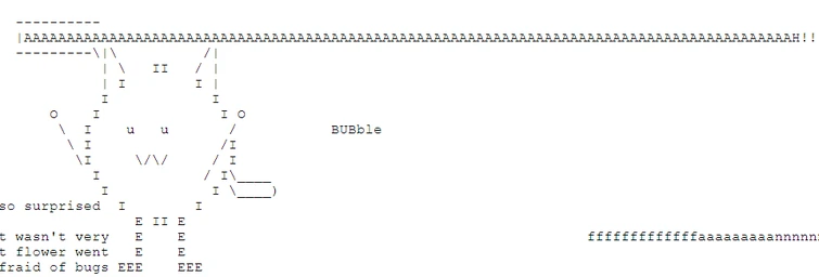 check out my stupid ascii edits | Fandom