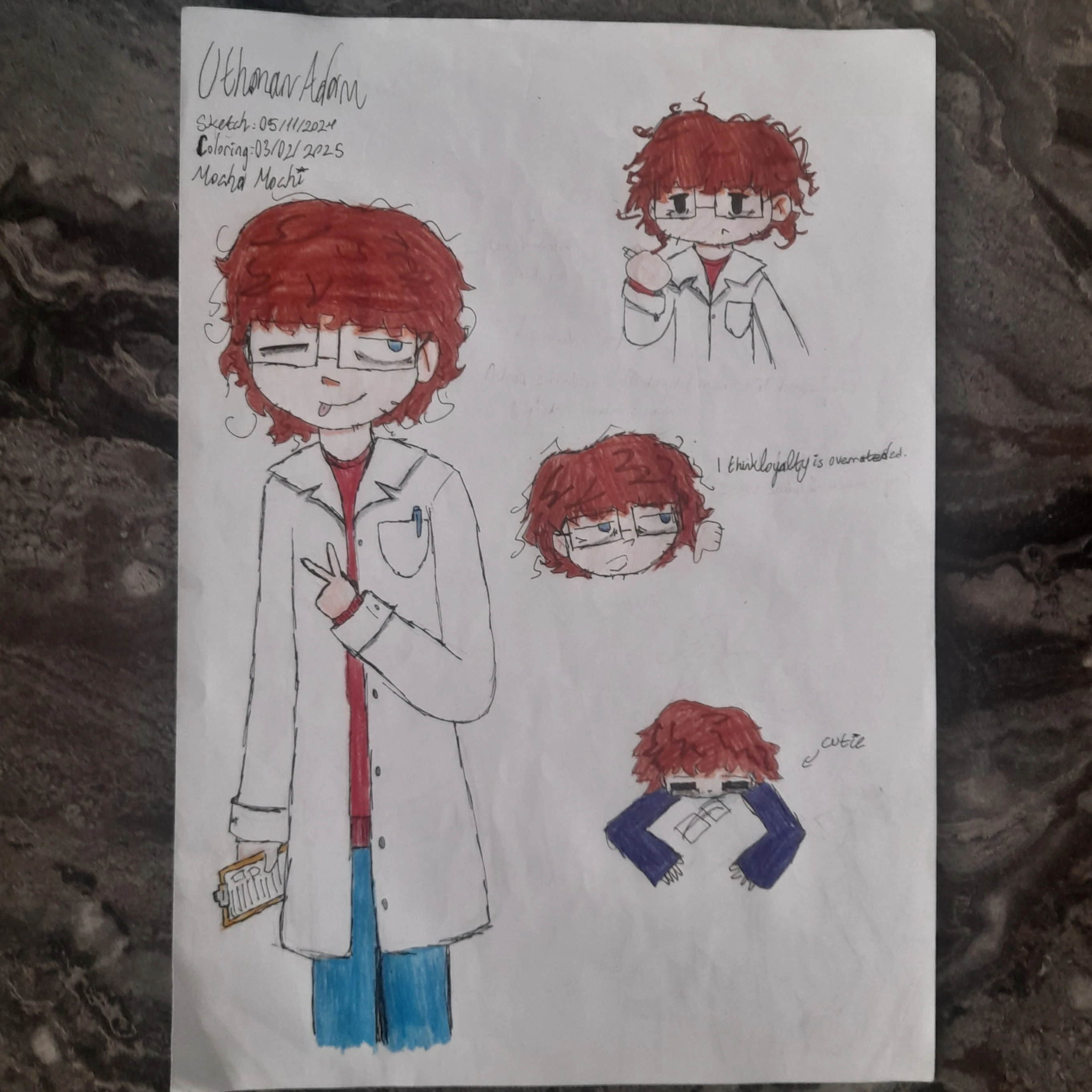 My Uthman Adam Drawing!! | Fandom