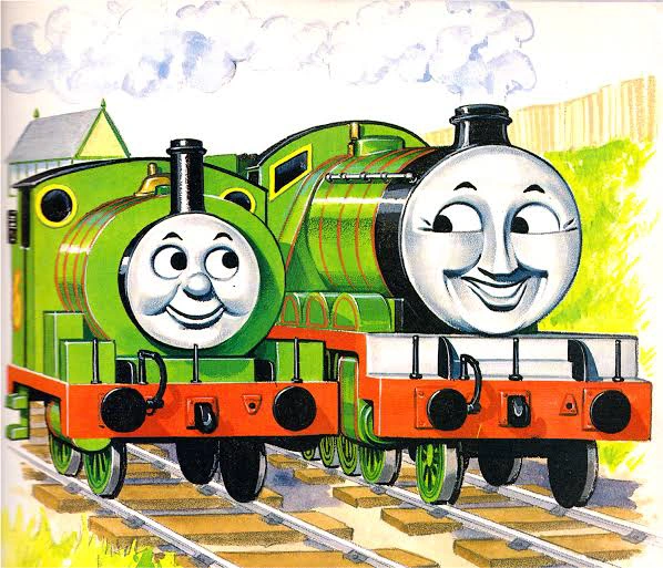 I found this really nice and cute painting of Percy and Henry | Fandom