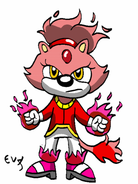 My drawing of Burning Blaze | Fandom