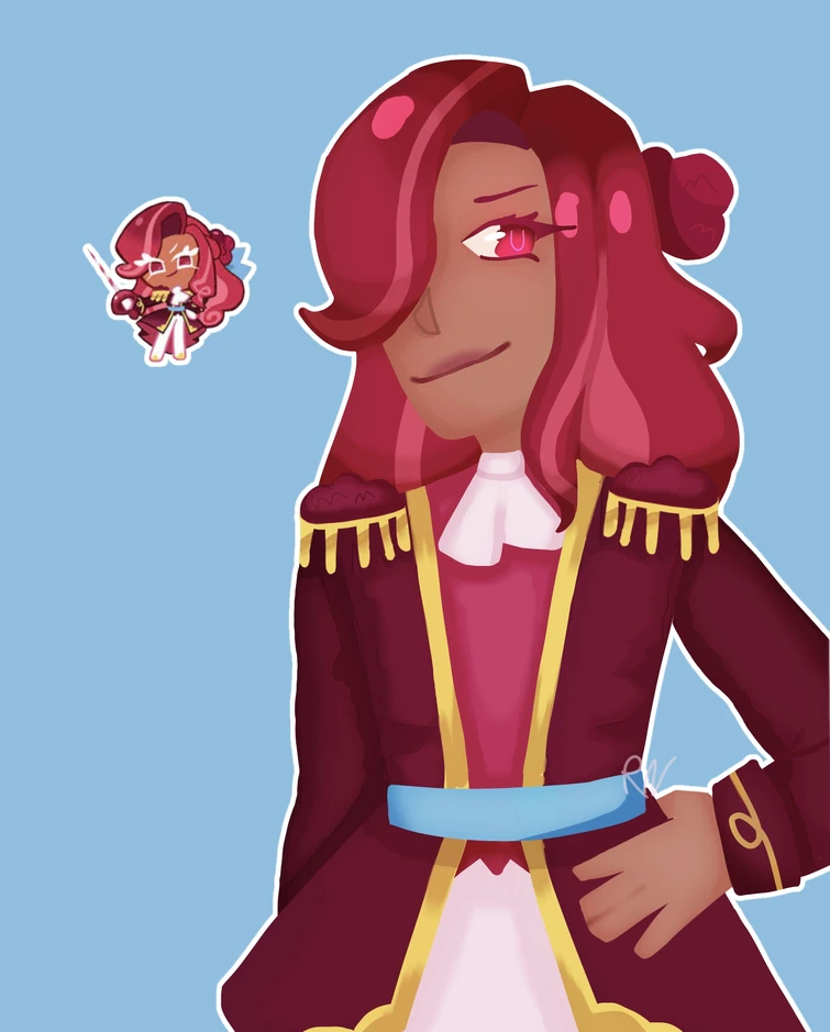 Mmm little drawing of human Raspberry Cookie | Fandom