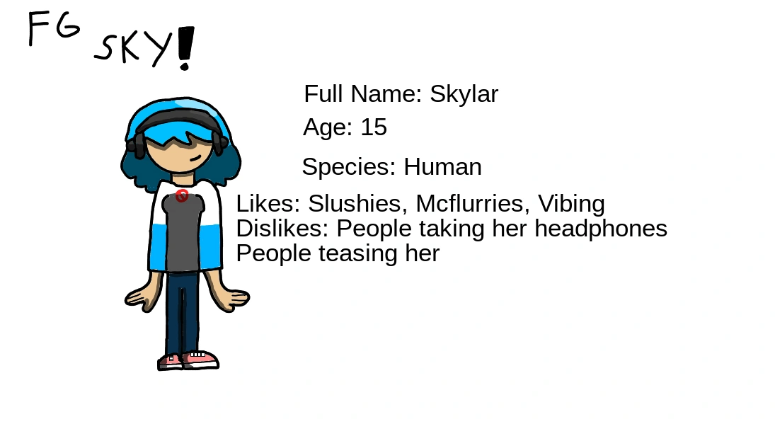 OFFICIAL FG SKY REFERENCE SHEET!! | Fandom