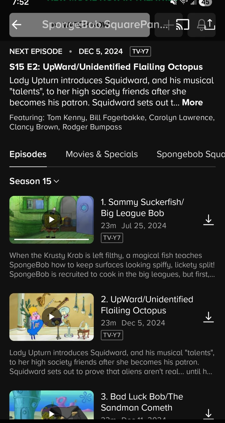 Season 15 of SpongeBob is now on Paramount+ | Fandom