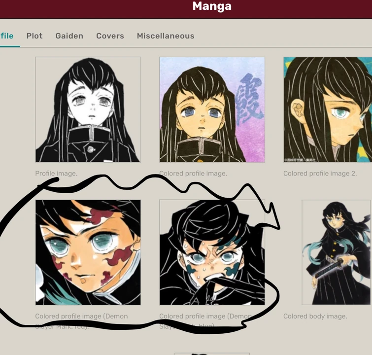 What color is Muichiro Mark? | Fandom