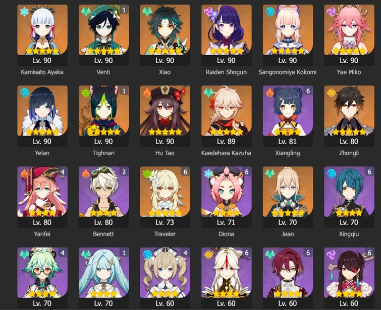 i am bored. use my chars to create the most cursed/ridiculous teams ...