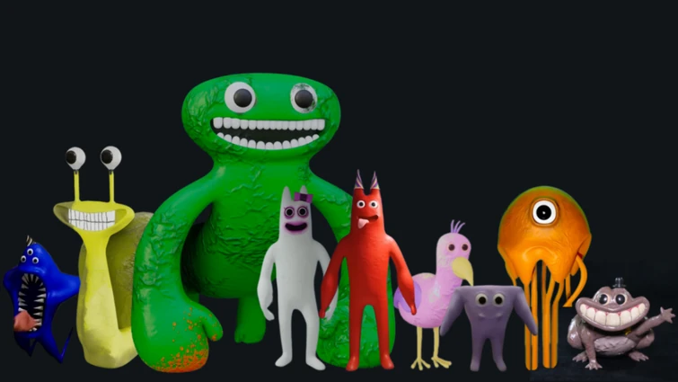 Realistic version of the wall artwork in Garten of BanBan 2: | Fandom