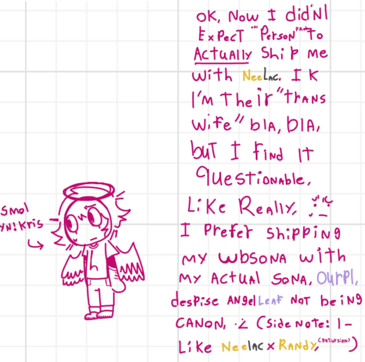 Lil message about what I think about Neelac x me, | Fandom