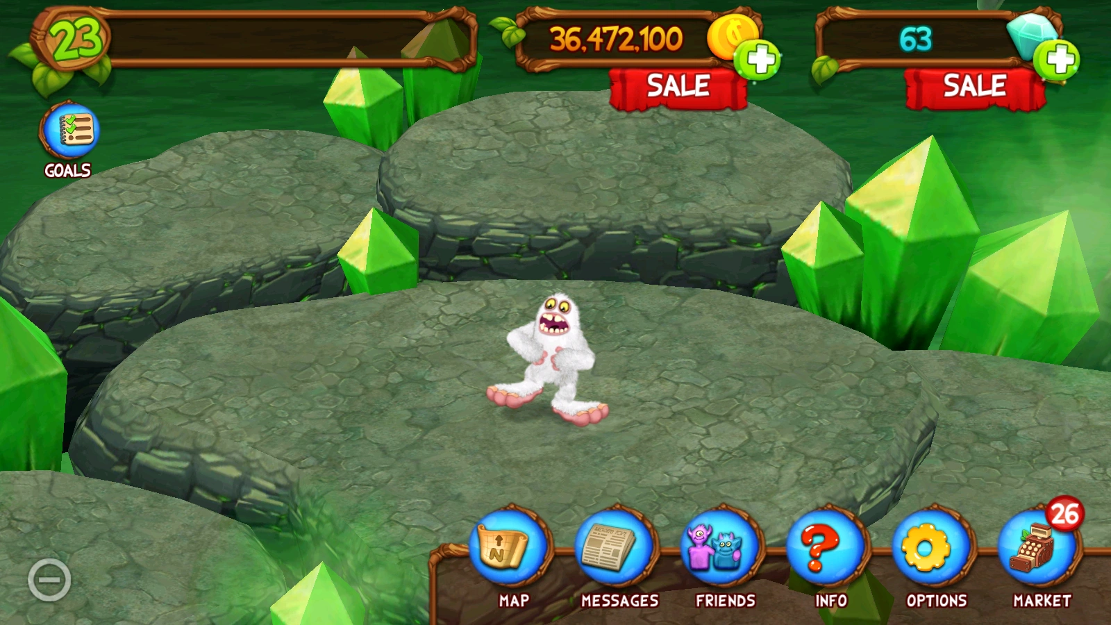 Finally got my first monster on cave island | Fandom