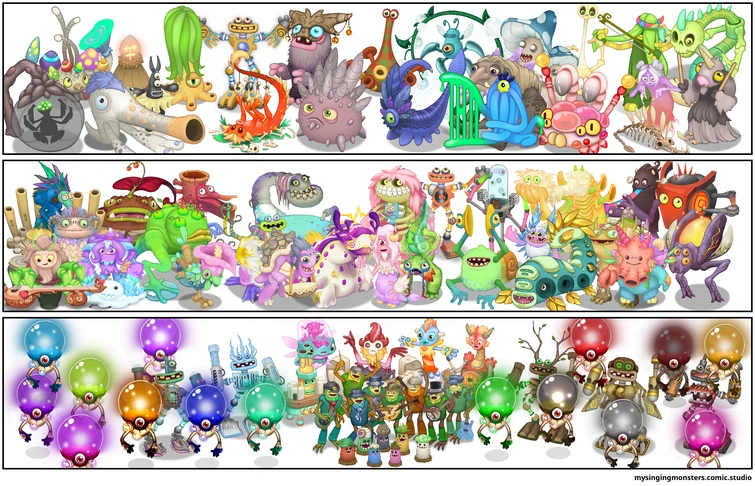 Every single monster from 2012-2022 (Rares/Epics Not Included) | Fandom