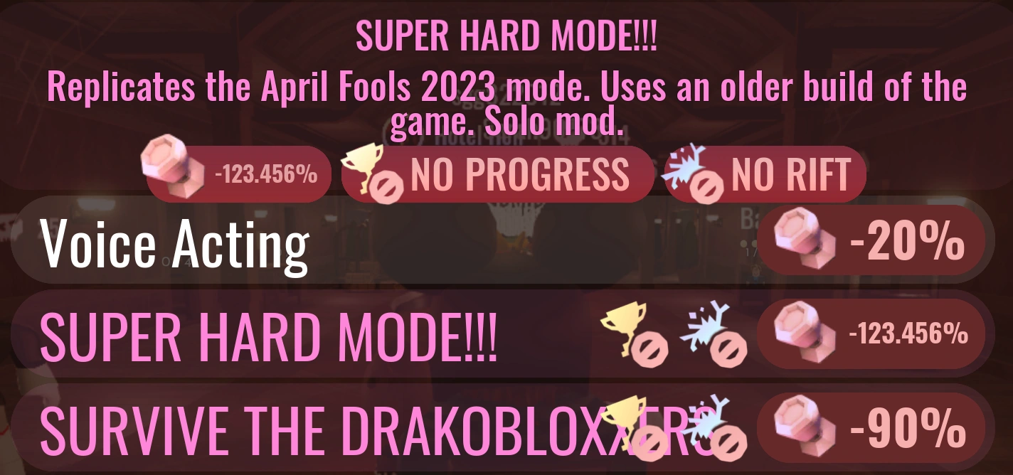 New April fools modifiers | Fandom