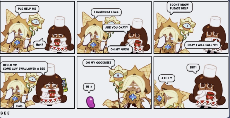 Pure vanilla swallowed a bee | Fandom