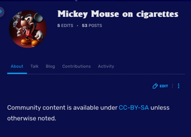 Mickey Mouse on cigarettes | Fandom