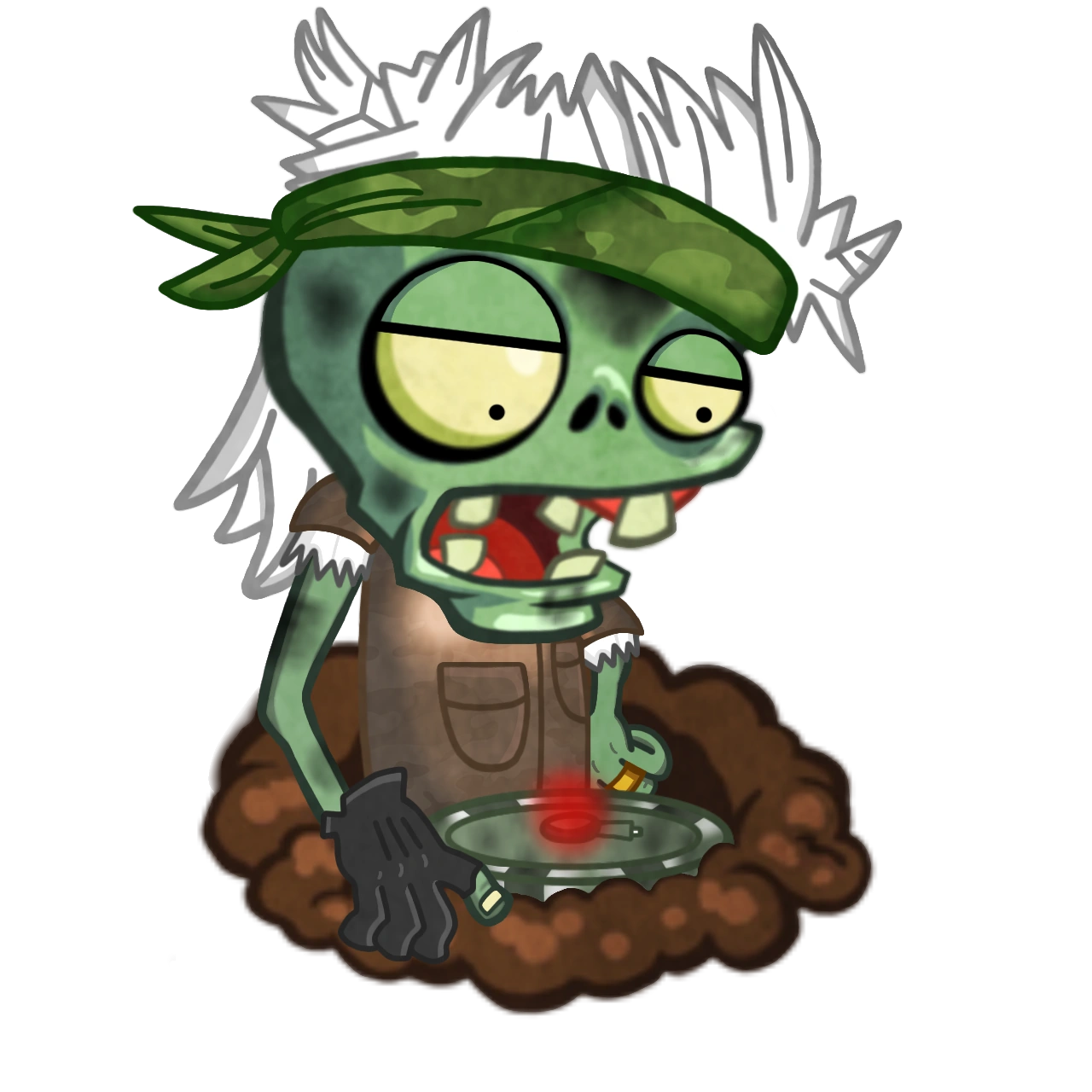 This is my first time making a PvZH-styled zombie. | Fandom