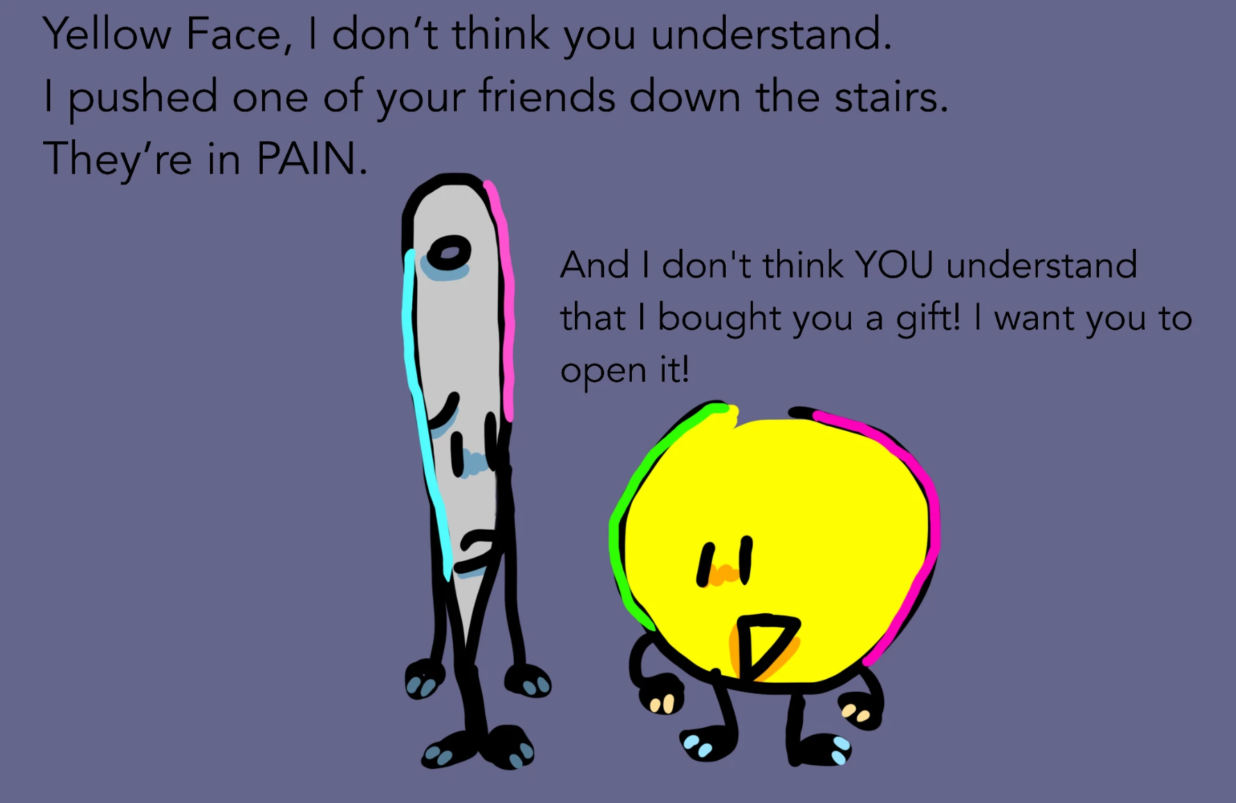 Yellow Face literally nobody cares idiot | Fandom