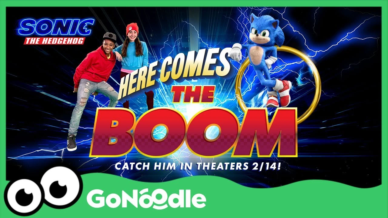 Promotional GoNoodle routine for the Sonic the Hedgehog movie | Fandom