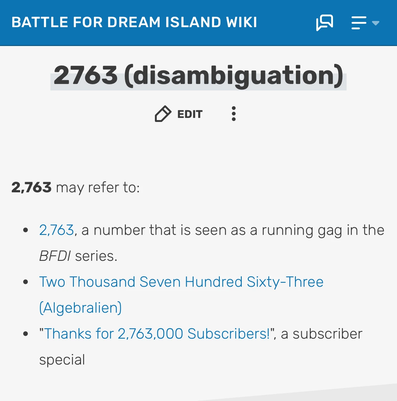Is the 2763 disambiguation page needed? | Fandom