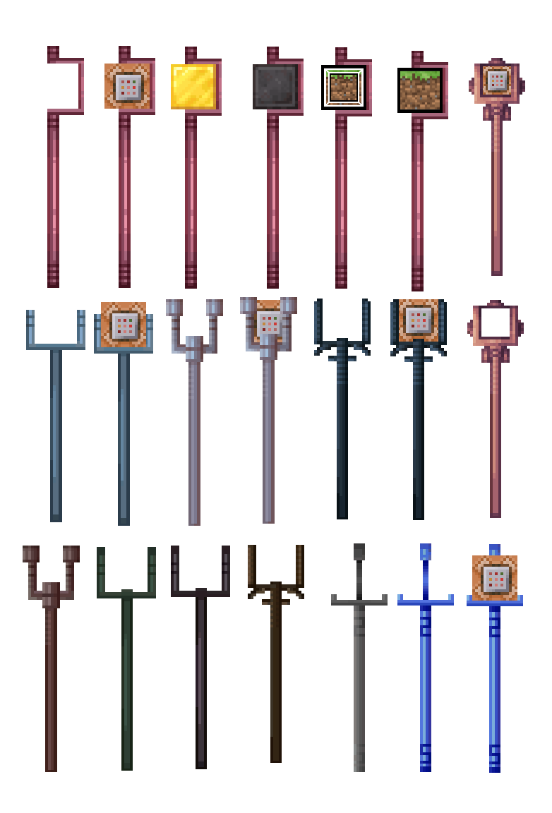 My Renders of every staff | Fandom
