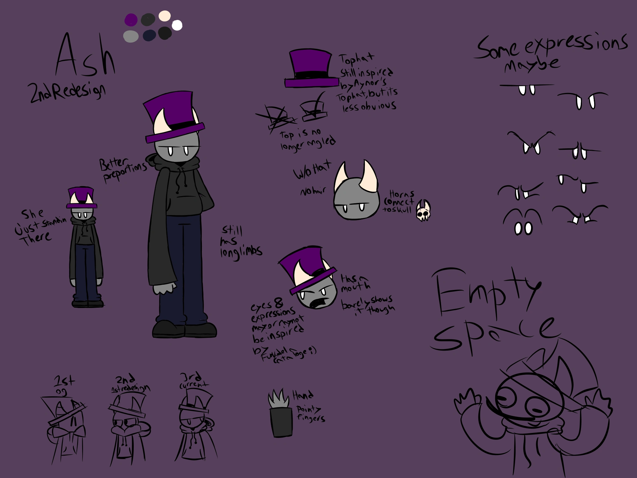 Ash Redesign Reference Sheet | Fandom