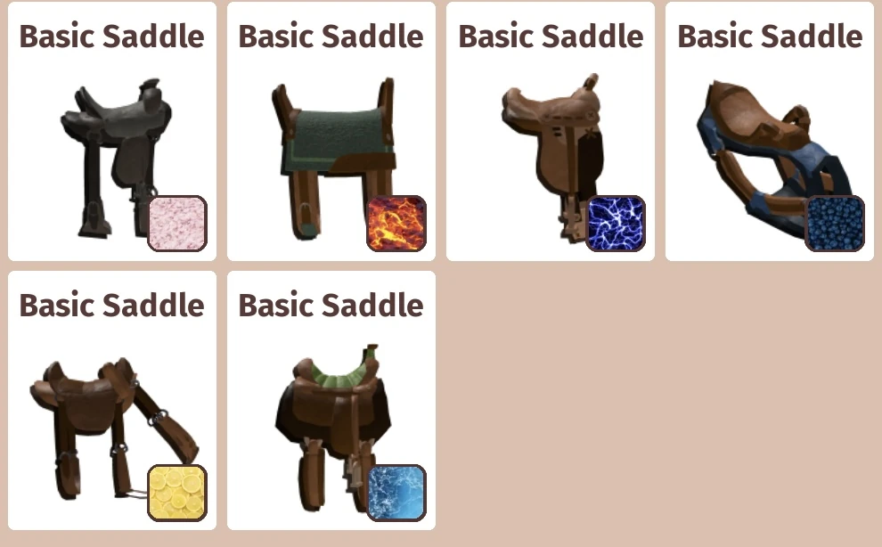 Selling themed saddles! | Fandom