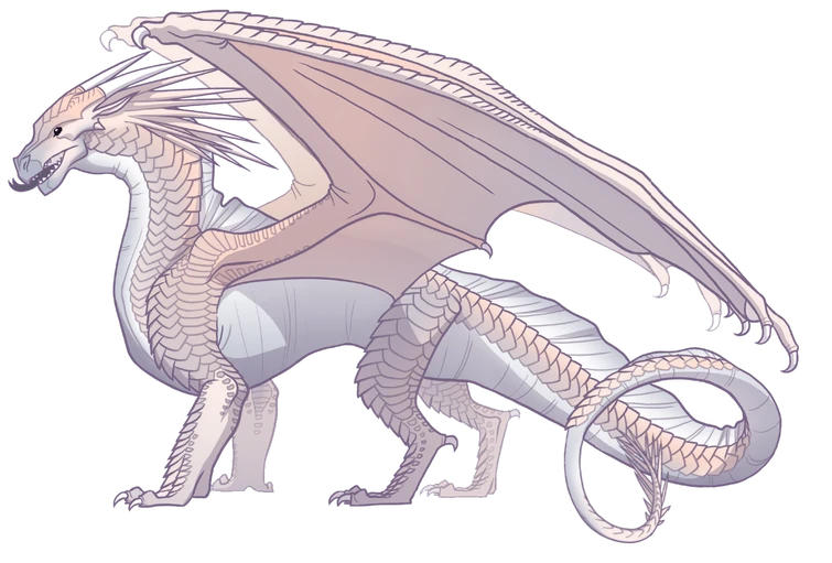 Finished this SandWing-IceWing (Need some name ideas) | Fandom