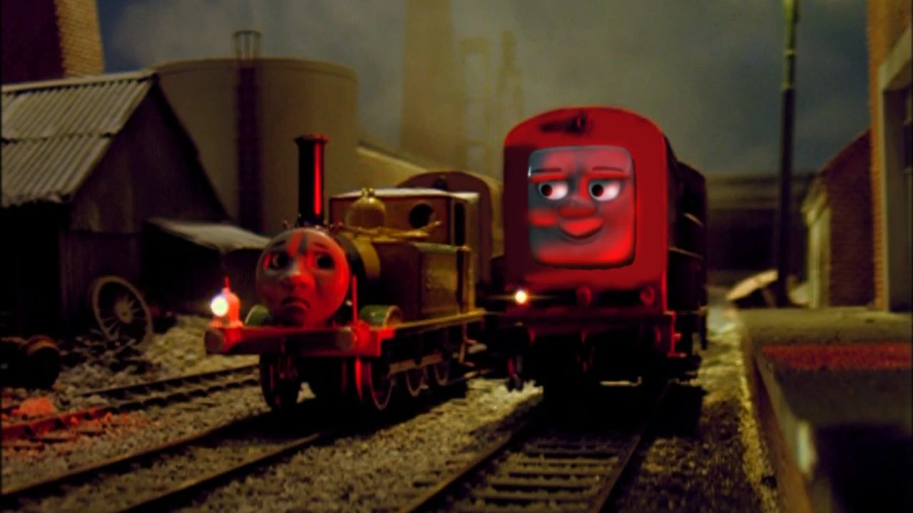 Splatter and Dodge in "Stepney Gets Lost" (1998) | Fandom