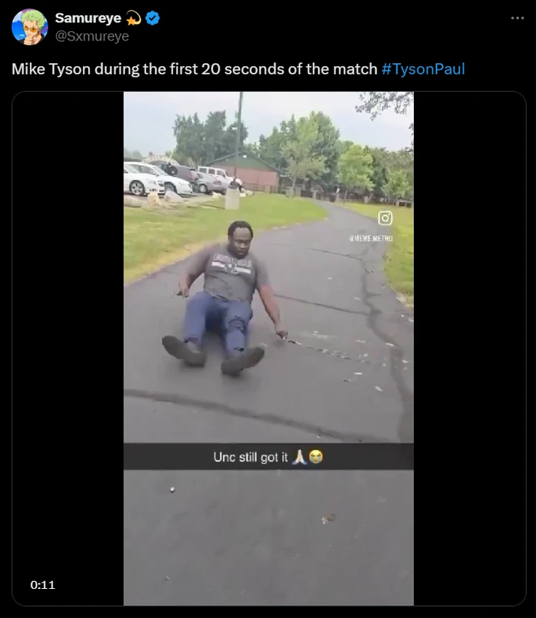 Jake Paul and Mike Tyson fight summary from reactions on twitter | Fandom