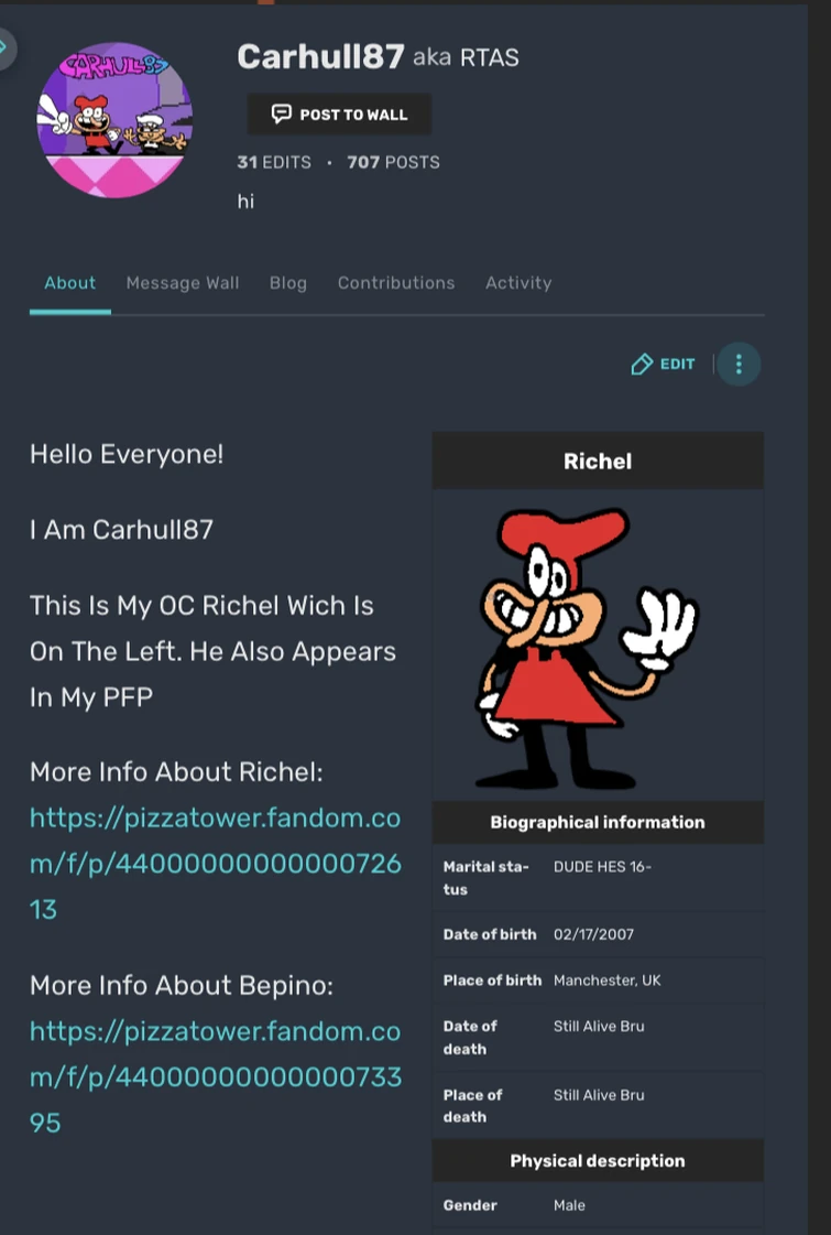 So this is a genuine question. | Fandom