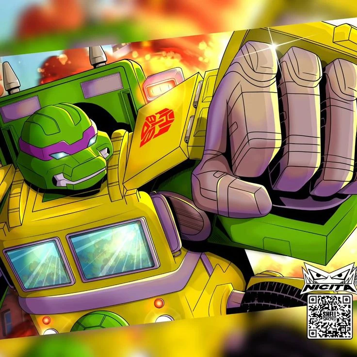 Transformers x tmnt (art by shell shock studio) | Fandom