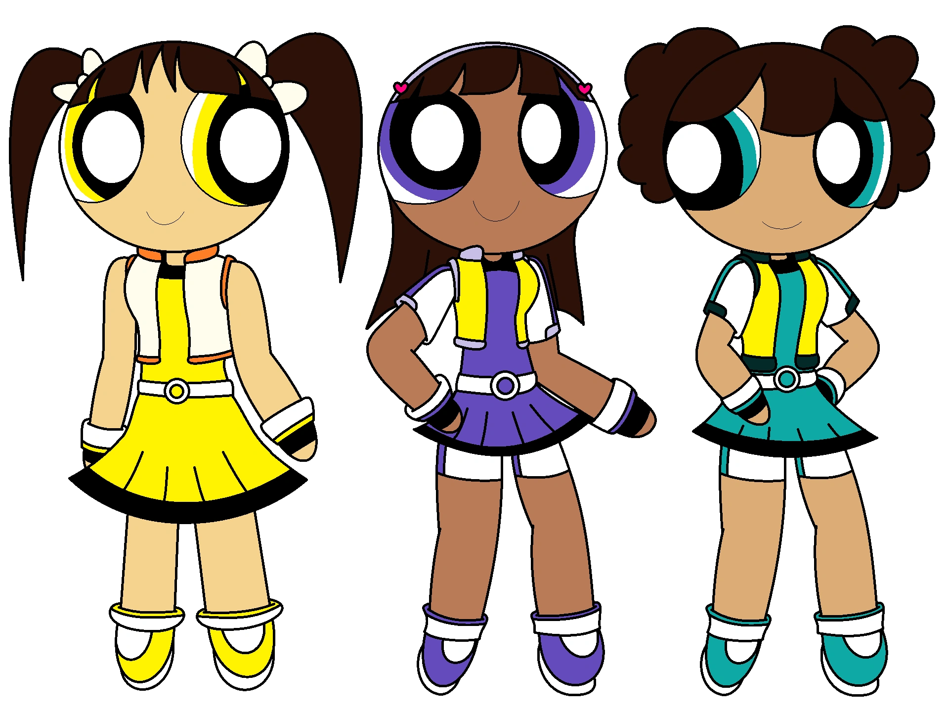 The Prototype-Puff Girls (The Powerpuff Girls & Friends) | Fandom