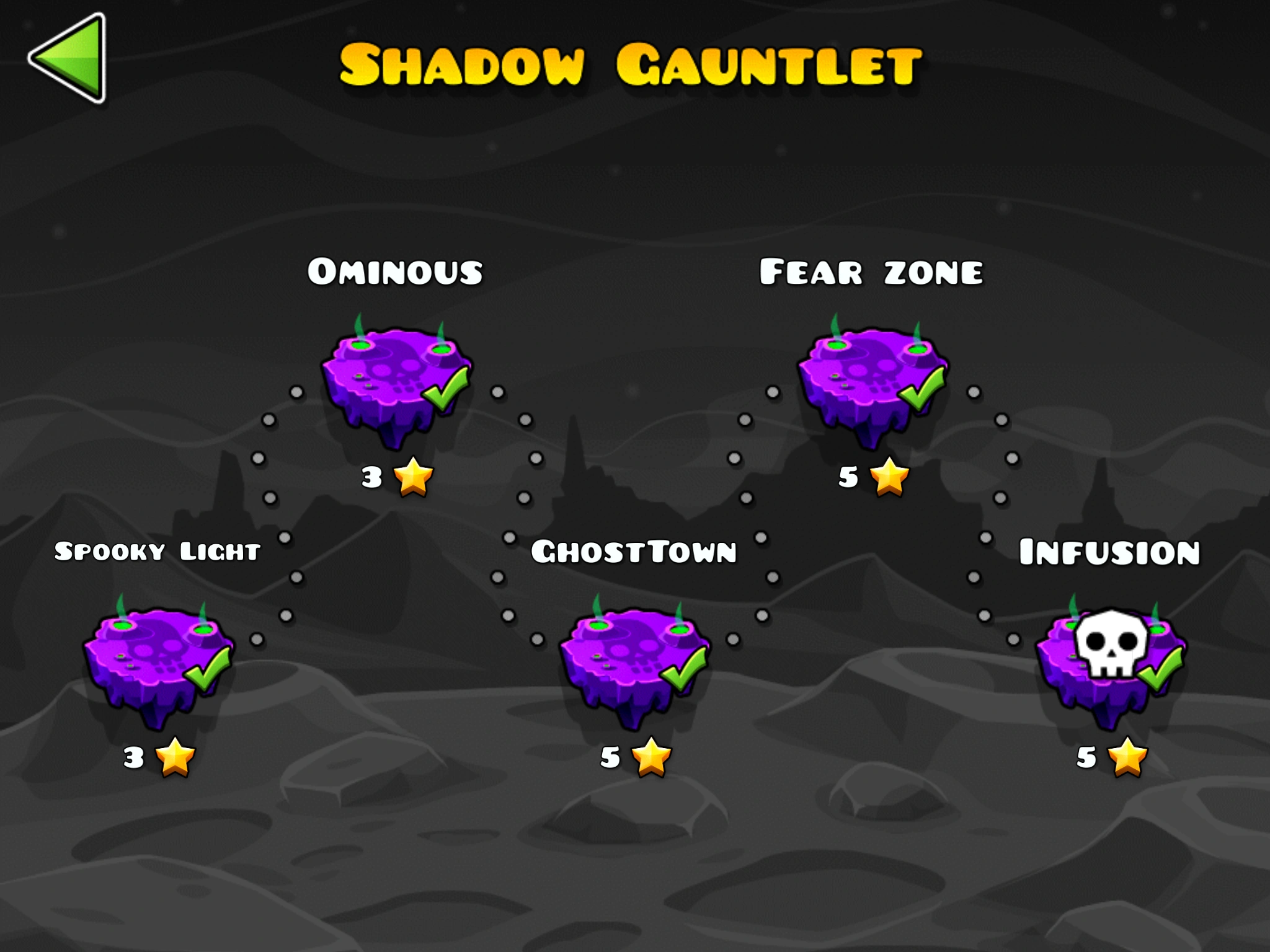SHADOW GAUNTLET COMPLETE | Fandom