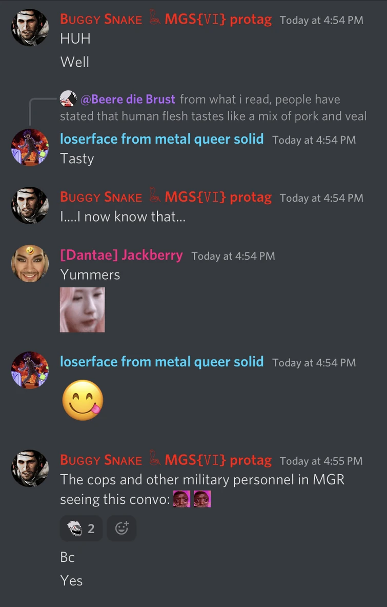 Discord (we are sane and normal)(click for full screenshots) | Fandom