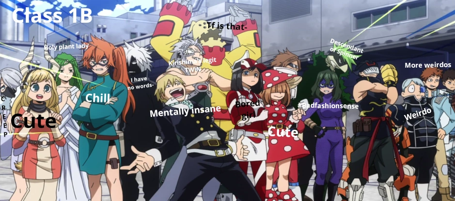 Class 1B in a nutshell. | Fandom