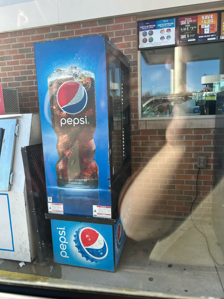 I founded a Pepsi machine today! | Fandom