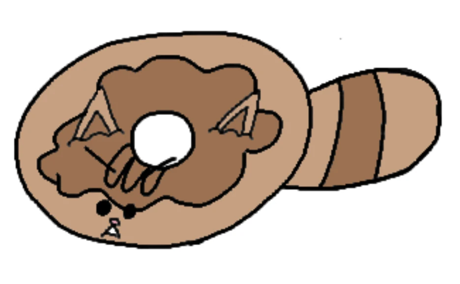 Day 1 of drawing Kittisaurus cats as desserts Day 1: LuLu Chocolate ...