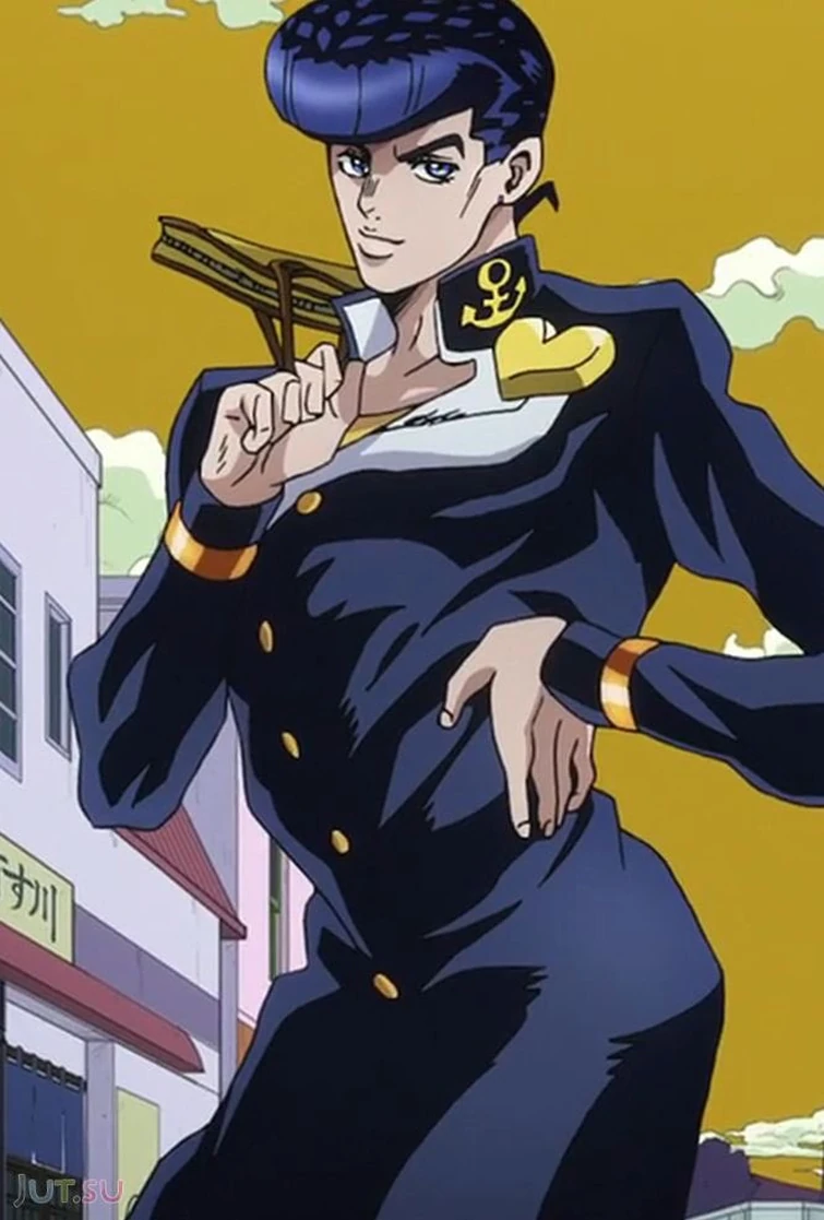 So my friend said that Kaveh kinda looked like he was doing Josuke’s ...