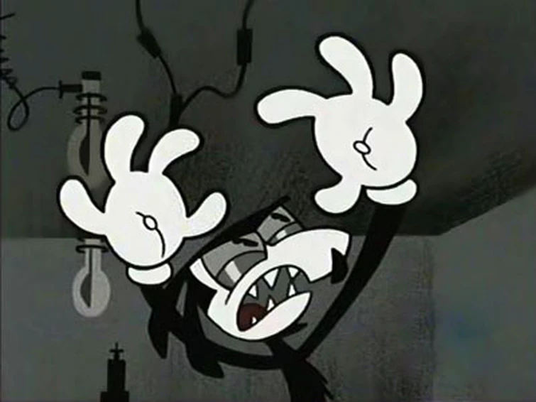 Look guys I created an evil Mickey Mouse since he's public domain ...