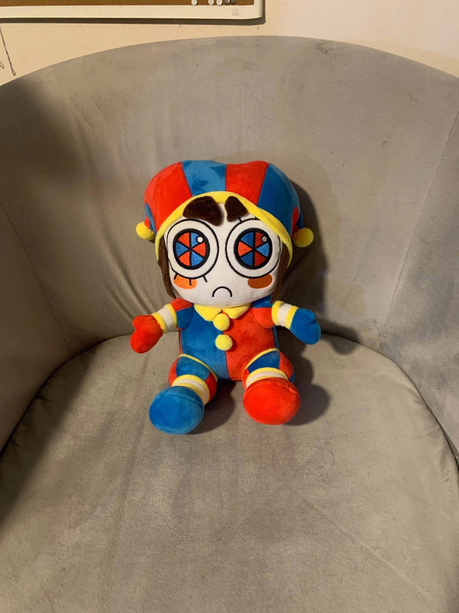 Got the Pomni plush from glitch store. | Fandom