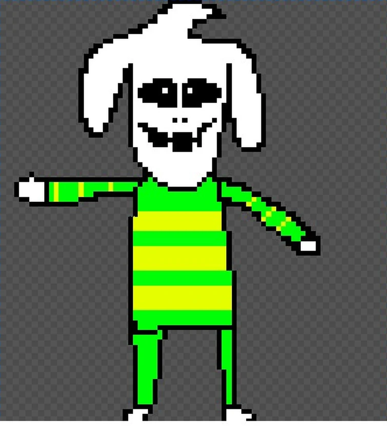 I'm making another AU where everything is the same, except Asriel was ...