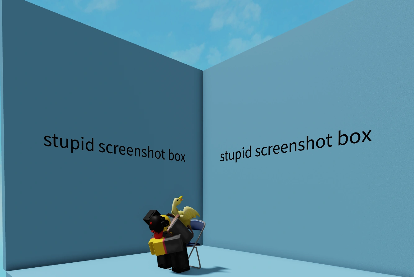 the stupid screenshot box | Fandom