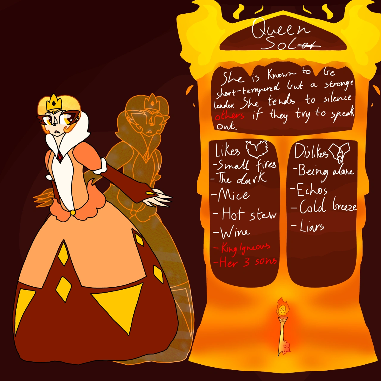 Queen Sol 🔥☀️💥🌋🐰🫁 | Fandom