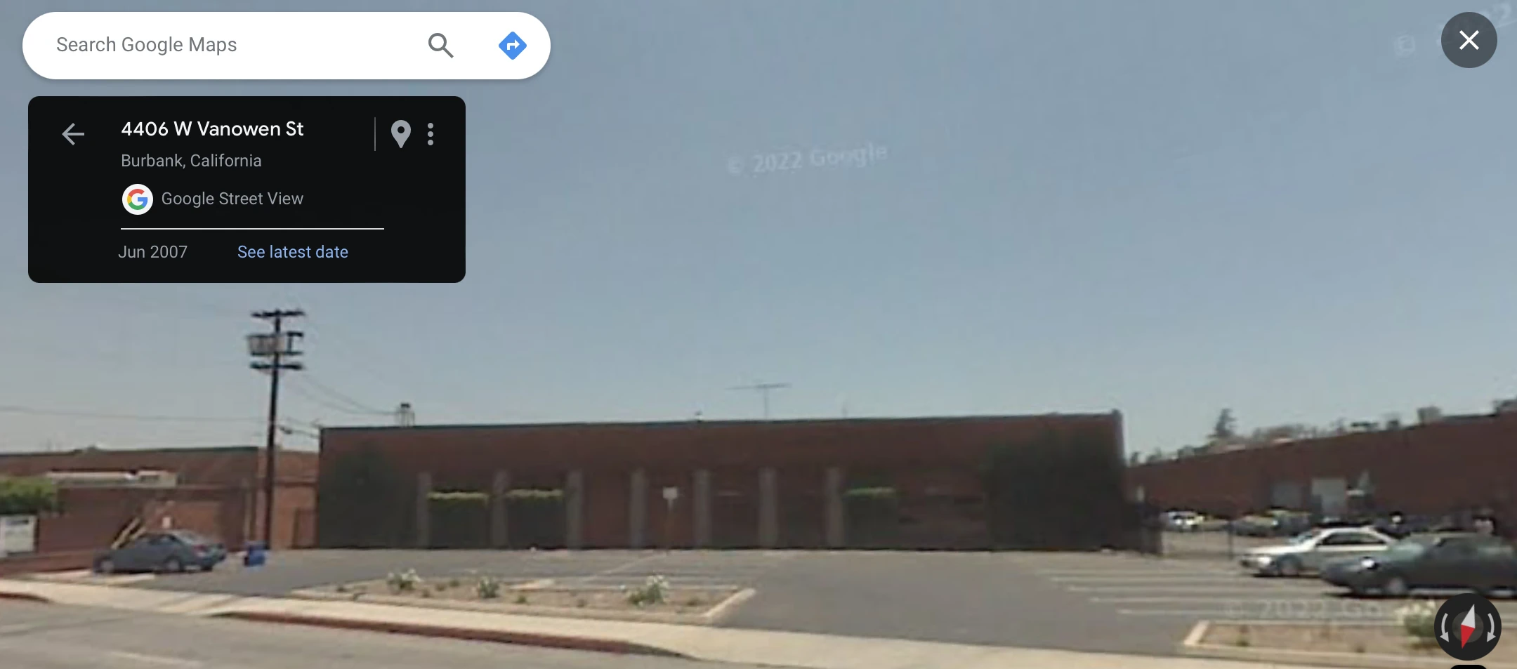 This is how the building of Dhar Mann Studios looked like in 2007 ...